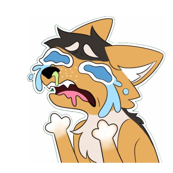 Digital Protogen Furry Emote/sticker Bases pack 2 - Etsy