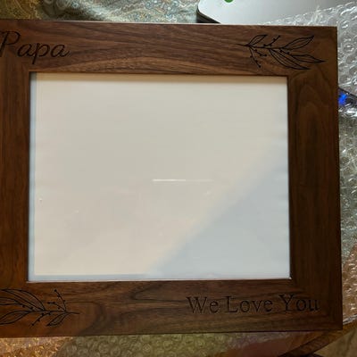 The Best Couple Gift, Wedding Photo Frame, Engraved Photo Frame for ...