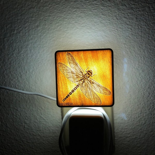 Dragonfly Night-light, Wall Art, Bug, Insect Lamp - Etsy