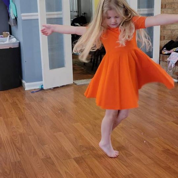 Kids Twirl Dress PDF Sewing Pattern - Pattern #108 - Etsy