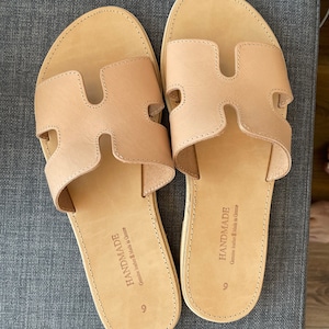 Leather Handmade Greek Gladiators Sandals - Etsy