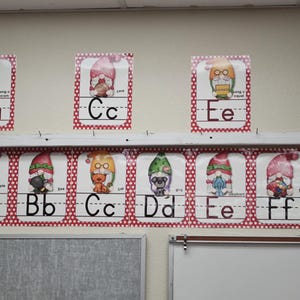 School Gnomes Theme Classroom Decor Bundle and Activities With ...