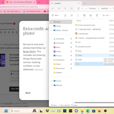 ANIMATED Spooky Stream Decoration Halloween, Witchy, Ghost Stream Add ...