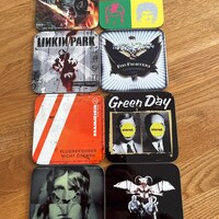 Your Favorite Album Cover Made Into a Wooden Coasters - Etsy UK