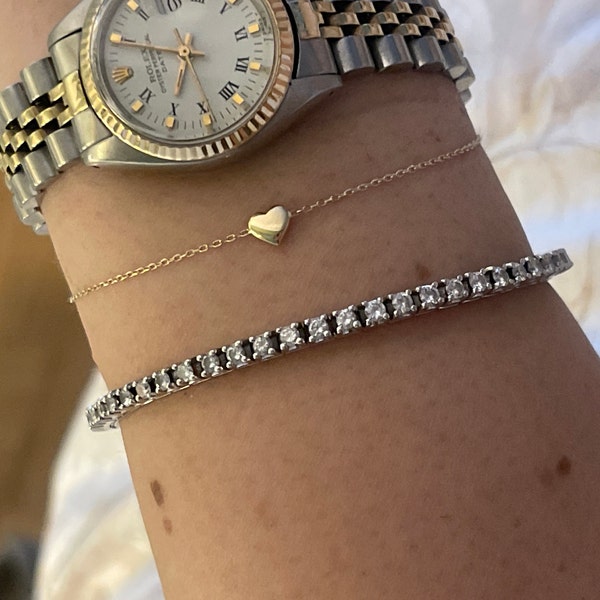 14K Real Gold Sparkle Chain Necklace,glitter Chain Necklace, - Etsy