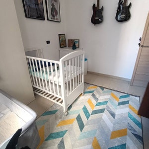 Apollo Nursery Rugrocket Playmat for Kid Roomspace Toddler Round ...