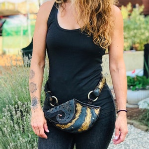 Dark Brown Eyepatch Leather Eye Patch Filigree Eyepatch U | Etsy