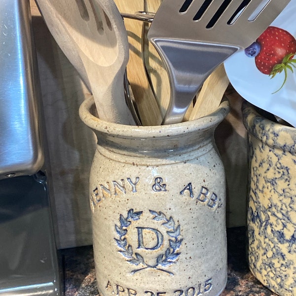 Personalized Wedding and Anniversary Pottery Gifts - Etsy