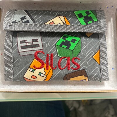 Personalized Girls Wallet, Girls First Wallet, Girls Wallet With Coin ...