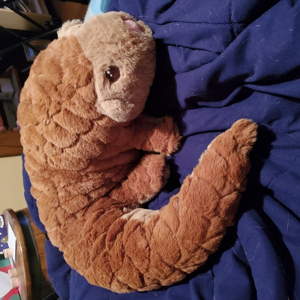 Pangolin Plush - 4lbs Weighted - Etsy