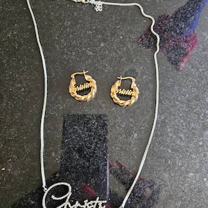 Custom Engraved Photo Pendant Necklace, Piecture Necklace, 18k Gold ...