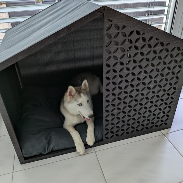 EXTRA LARGE Double Elevated Dog Food Stand 35cm Height BILAR Pet Feeder ...