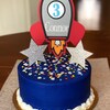 Rocket Cake Topper, Outer Space Cake Topper, Space Birthday, Spaceship ...
