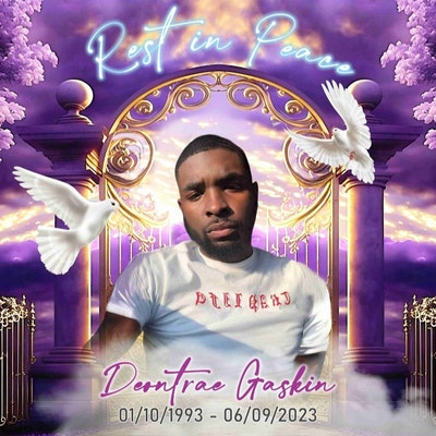 Purple in Loving Memory PNG, Gold Heavens Gate, Memorial Background ...