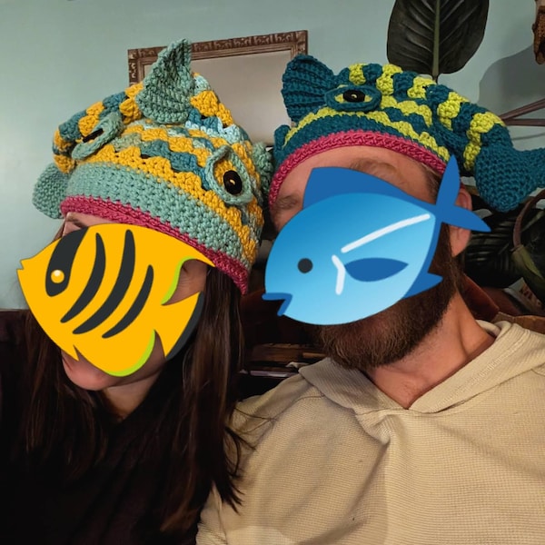 Crochet Fish Hat Pattern and Tutorial - Etsy