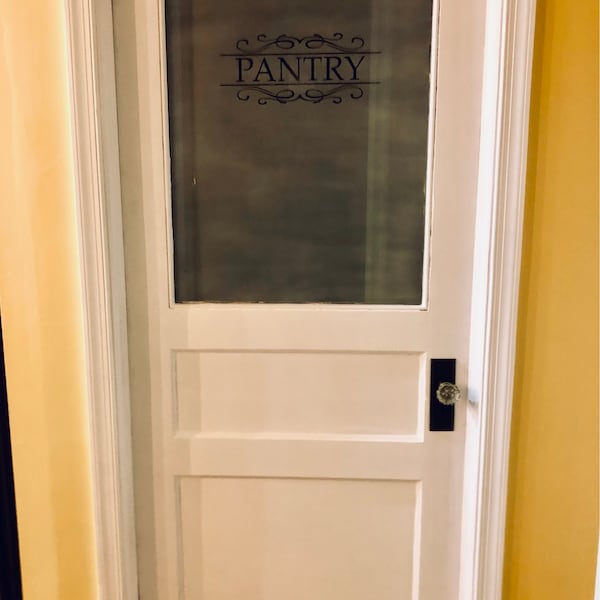 Custom Door Labels - Pantry Laundry Welcome Office Personalized Sticker ...