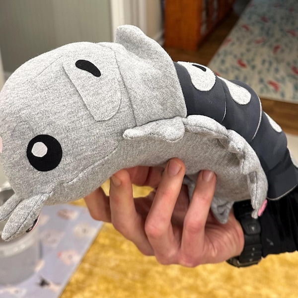 Isopod Roly Poly Pillbug Plush Animal Sewing Pattern .pdf Tutorial Wood ...