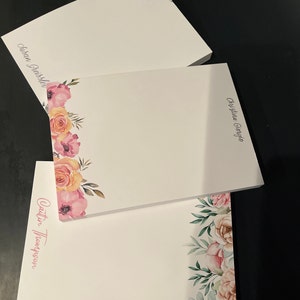 Personalized Notepad, Custom Notepad, Personalized Stationery, Writing ...