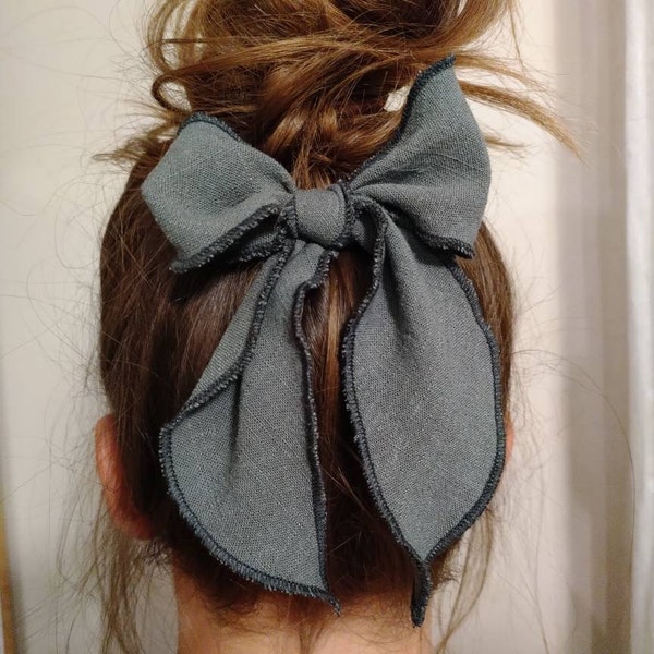 Hair Bow Pattern, 2 Sizes PDF Baby Bow Pattern, DIY Hair Bow, Fable Bow ...