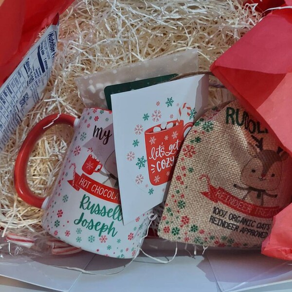 Christmas Eve Kit | Hot Chocolate and Treat Christmas Eve Box Kit With ...