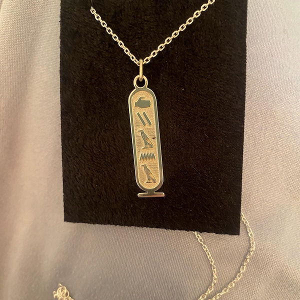 Sumerian Cuneiform Name Necklace, Anunnaki Pendant, Ancient Sumerian ...