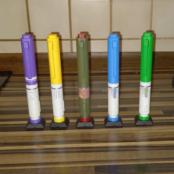 Custom 3d-printed Runescape Potion Bottles - Multiple Sizes, Removable ...