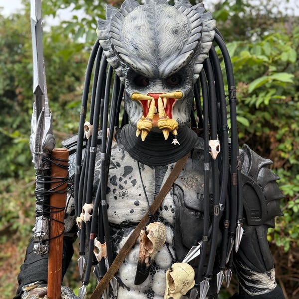 Predator Dreadlocks DIY Kit: Customizable Cosplay Costume Accessory - Etsy