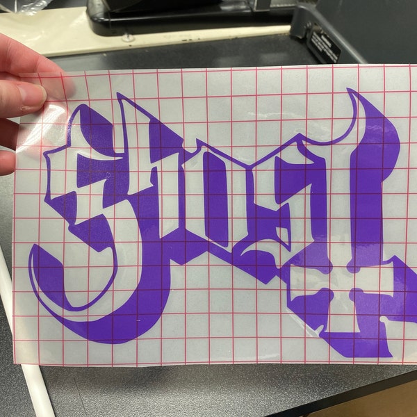 Ghost Vinyl Decal - Etsy