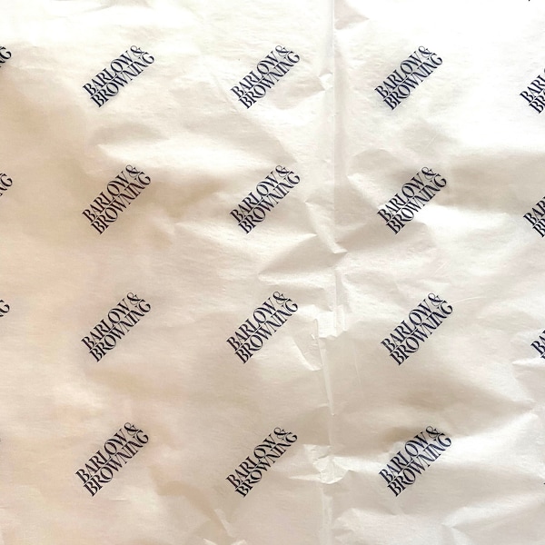500pcs Personalised Wrap, Logo Wrapping, Brand Packaging, Bespoke ...