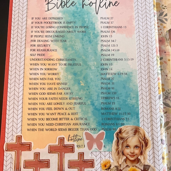 Bible Emergency Numbers-bible Hotline-bible Verse Cards-bible Verse ...