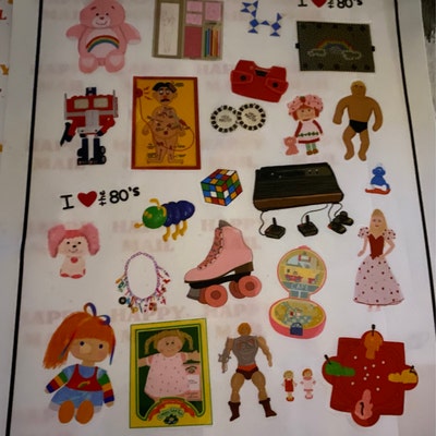 80's Stickers, Pop Culture Stickers, 80's Kid Sticker, 80's Nostalgia ...