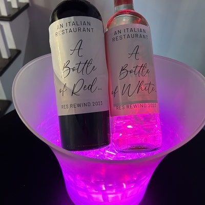 PRINTED Custom Wine Bottle Label, Personalized Wine Label, Your Image ...