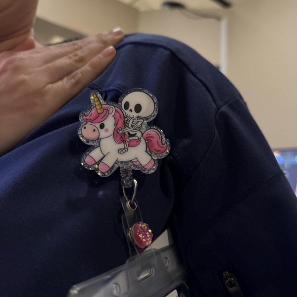 Custom Badge Buddy | Smile Badge Buddy | Medication Badge Reel | CMA ...