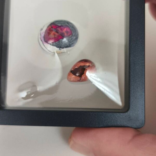 Pear Shape Matrix Opal 22 X 17 X 8 Mm 22 Carats, Black Opal, Australian ...