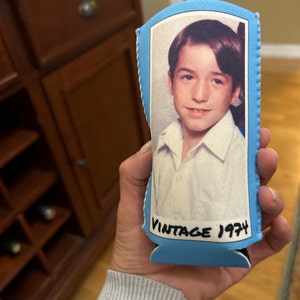 Personalized Insulated Can Cooler, Vintage 1983, Vintage 1973, Funny ...