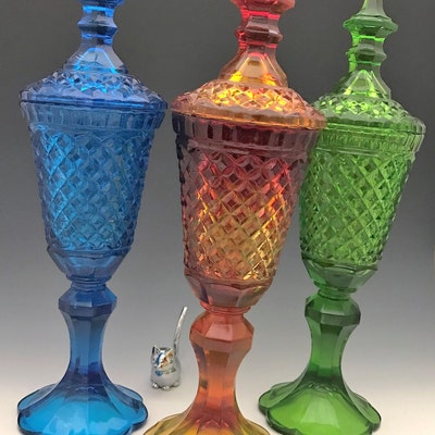 Illusion 24% Lead Crystal Vase by Samobor - Etsy