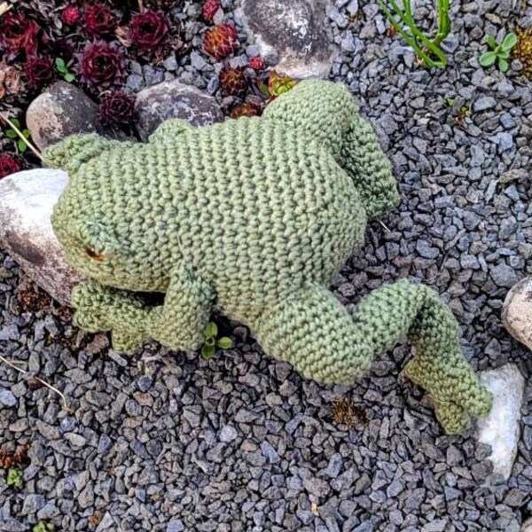 Little Realistic Frog - Critter Stitch Crochet Pattern/amigurumi - Etsy