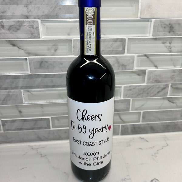 Nursing Milestone Wine Labels Registered Nurse Gift Basket Graduation ...