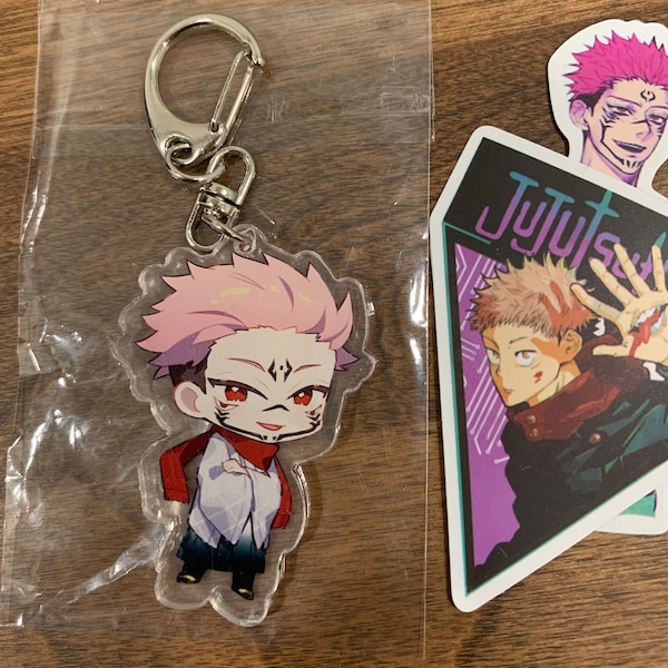 JJK Acrylic Keychains - Etsy