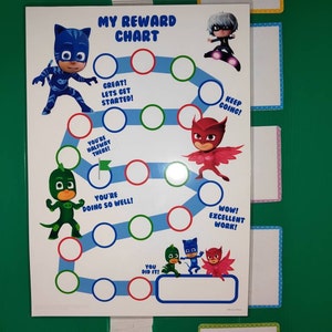 Gabby's Dollhouse Reward Chart for Kids, Chore Chart, Behaviour Chart ...