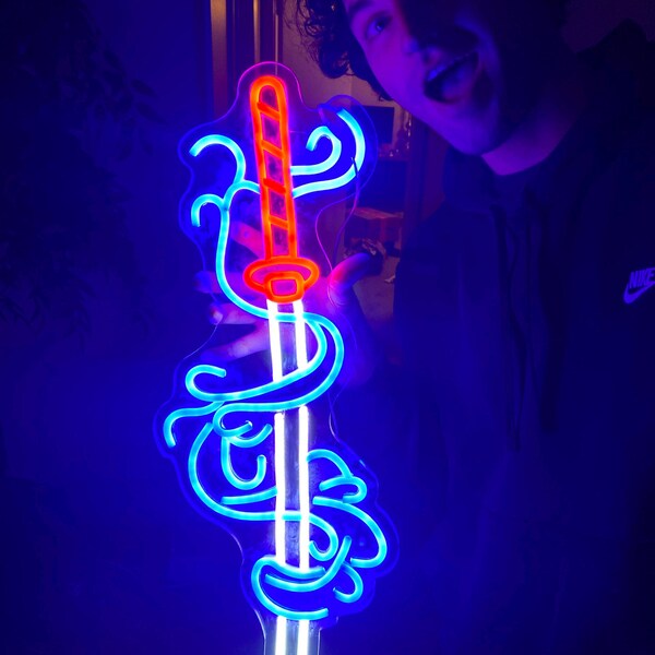 Scream Ghostface Neon Sign, Scream Neon Sign, Ghostface Neon Sign ...