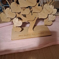 Árvore genealógica de madeira personalizada | Peça decorativa | Design ...