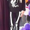 Halloween Skeleton Costume Pants Joggers Sweat Pants Sweatpants Glow in ...