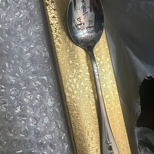 Personalized Coffee Spoons, Let's Have Coffee Together Forever ...