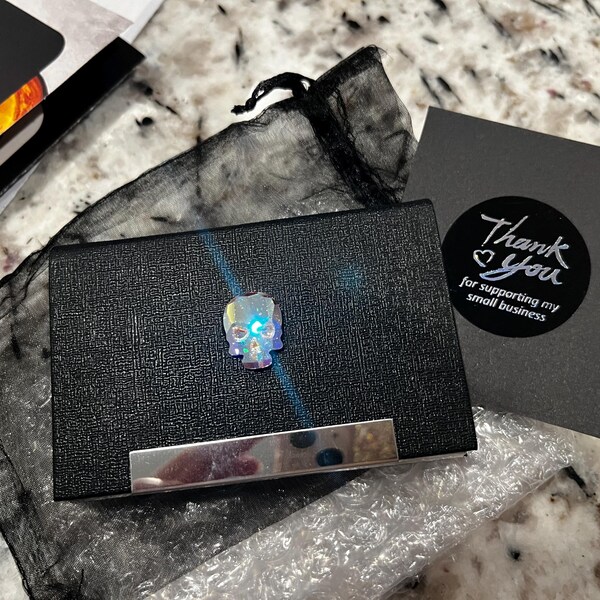 Rainbow Raven Skull Hair Pins, Crow Head Bobby Pins, Oil Slick ...