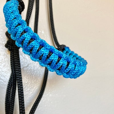 4-knot Rope Halter Only Assorted Colors Newborn/foal/mini/yearling/weanling/arabian/average ...