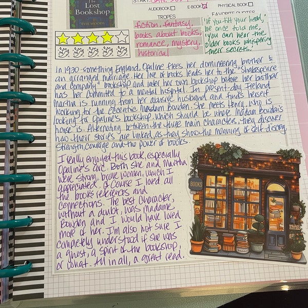 Fall Bookshop Sticker, Bookshelf Sticker, Autumn Bookstore Sticker ...