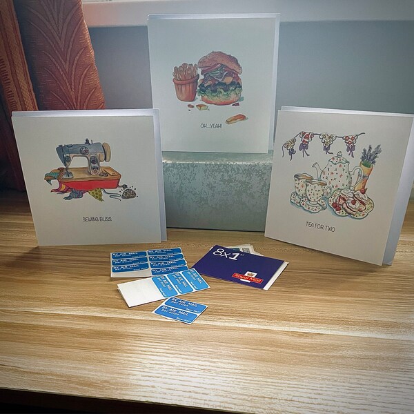 PK122 Bereavement/sympathy Card! Beautifully Watercolour Clematis With ...