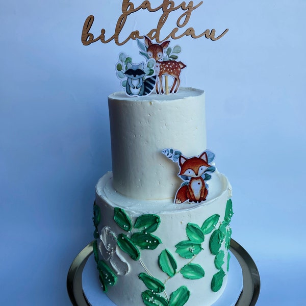 Wooden Wall Decoration ''once Upon a Time ...'' for Children's or Baby ...