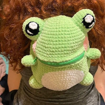 Frog Backpack Crochet PATTERN Amigurumi - Etsy